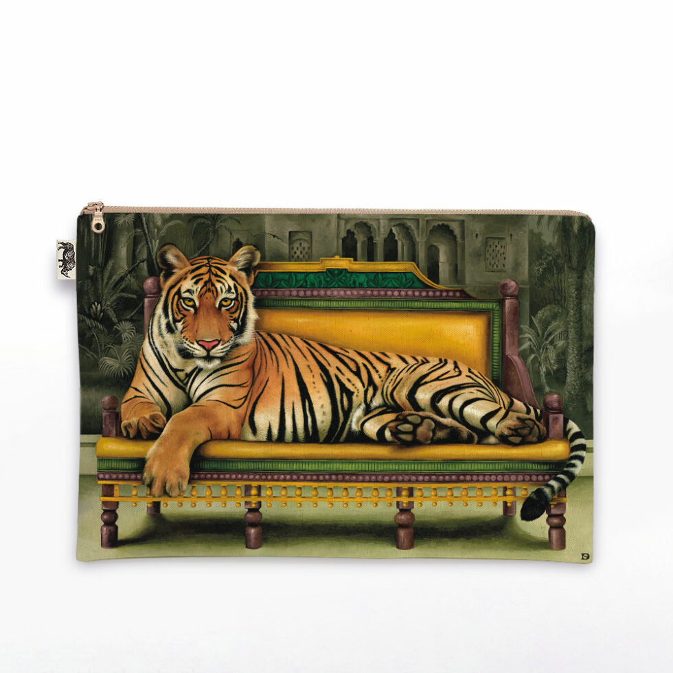 Endangered Tiger Laptop Bag | Whimsical Collection